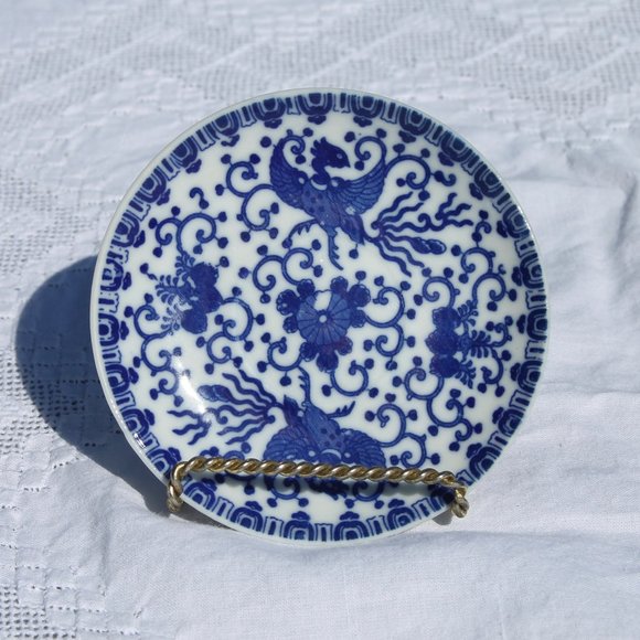 Blue Phoenix Made in Japan | Dining | Vintage Blue Phoenix Saucer ...